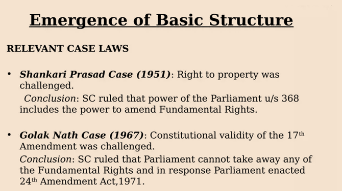What Is Basic Structure Doctrine 